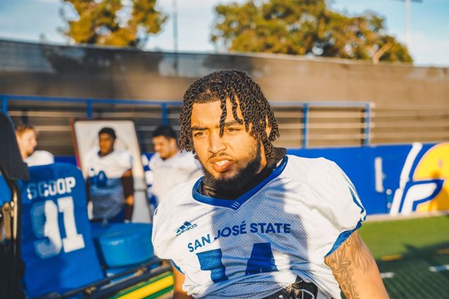 Elijah Wood, Linebacker, Outside Linebacker, San Jose State Spartans ...