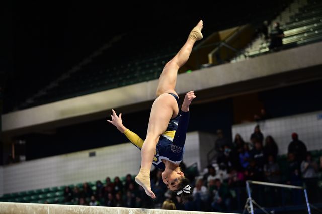 Alyssa Guns, Balance Beam, Floor, Vault, Kent State Golden Flashes ...