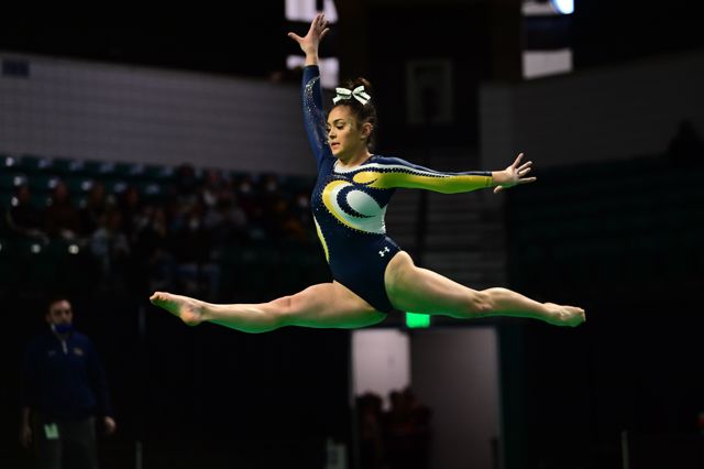 Alyssa Guns, Balance Beam, Floor, Vault, Kent State Golden Flashes ...