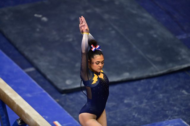 Alyssa Guns, Balance Beam, Floor, Vault, Kent State Golden Flashes ...