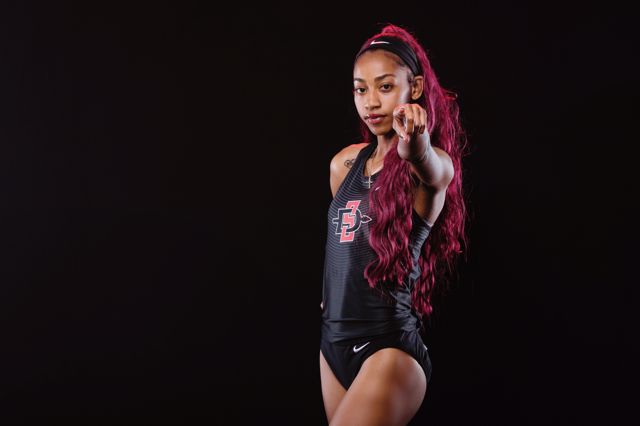 Dejanae Thompson, Jumps, Long Jump, San Diego State Aztecs - NIL ...