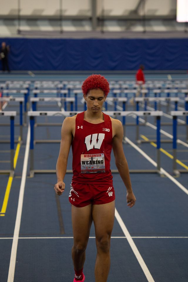Giovanni Wearing, Hurdles, Sprints, Wisconsin Badgers - NIL Profile ...