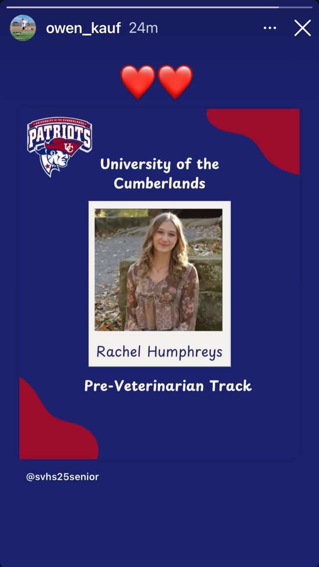 Rachel Humphreys, Midfielder, The Cumberlands Patriots - NIL Profile ...