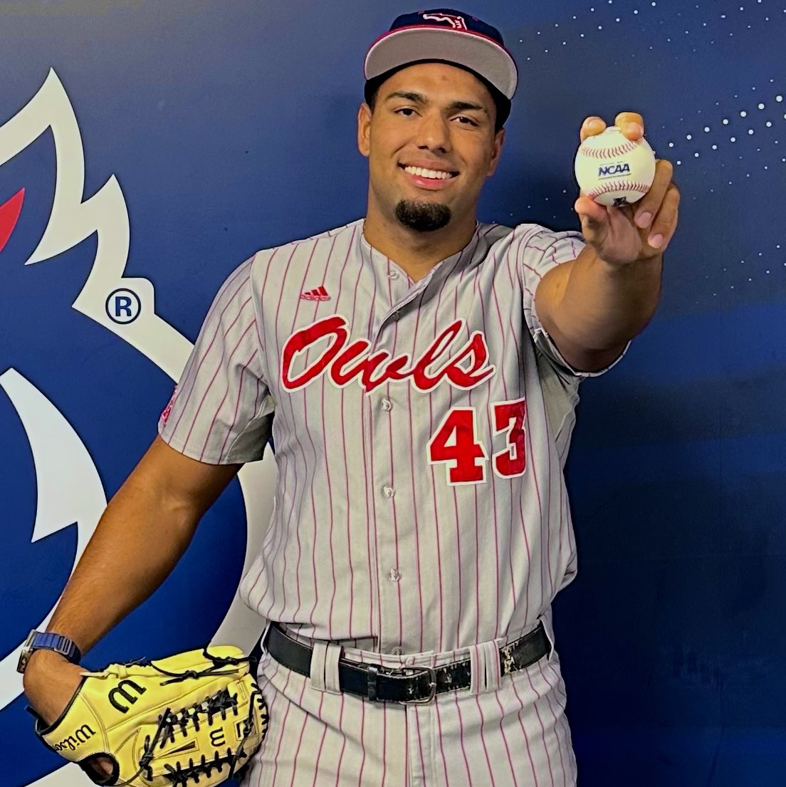 Dalton Robinson, Left Handed Pitcher, Florida Atlantic Owls - NIL ...