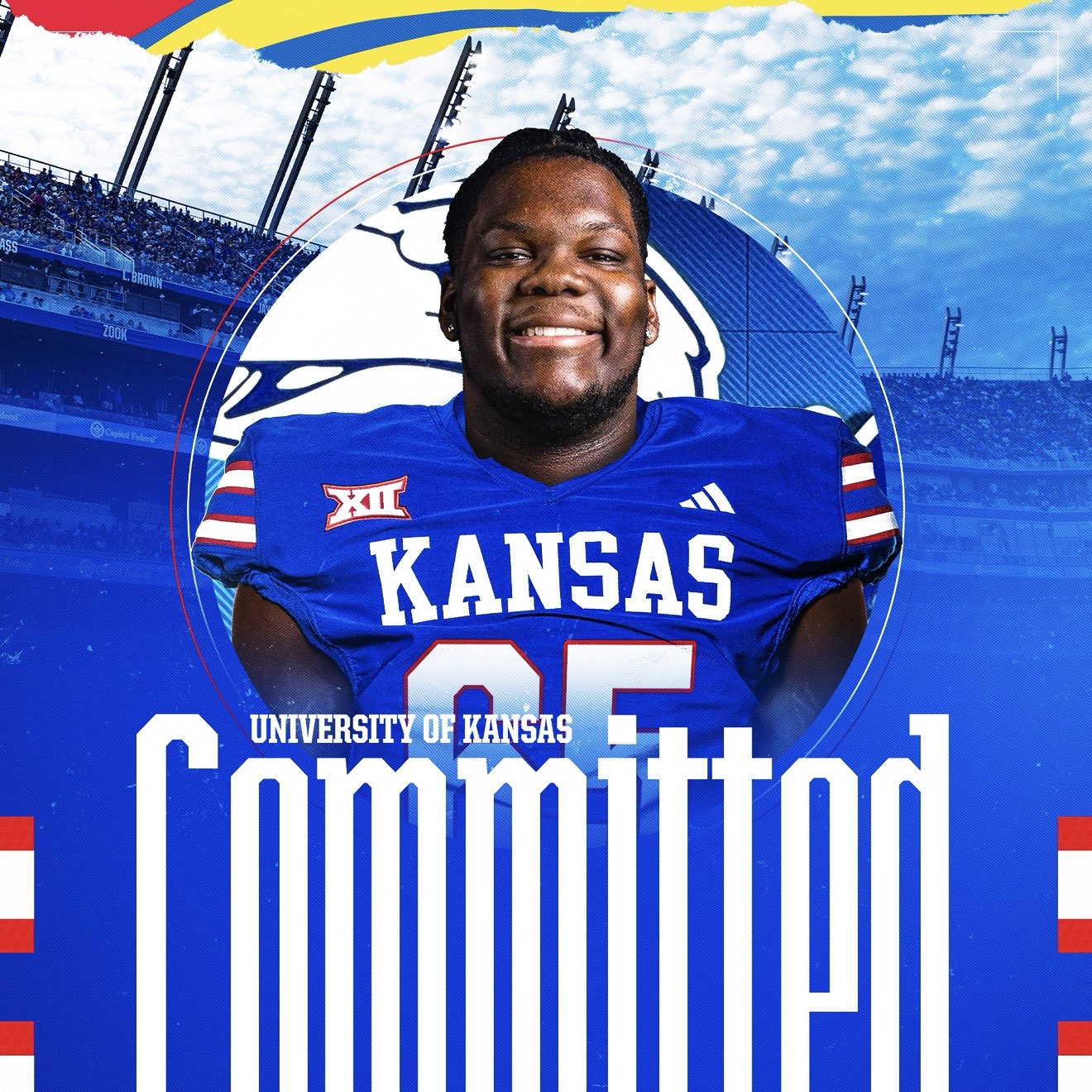 Trezelle Jenkins Jr, Offensive Line, Kansas Jayhawks - NIL Profile ...